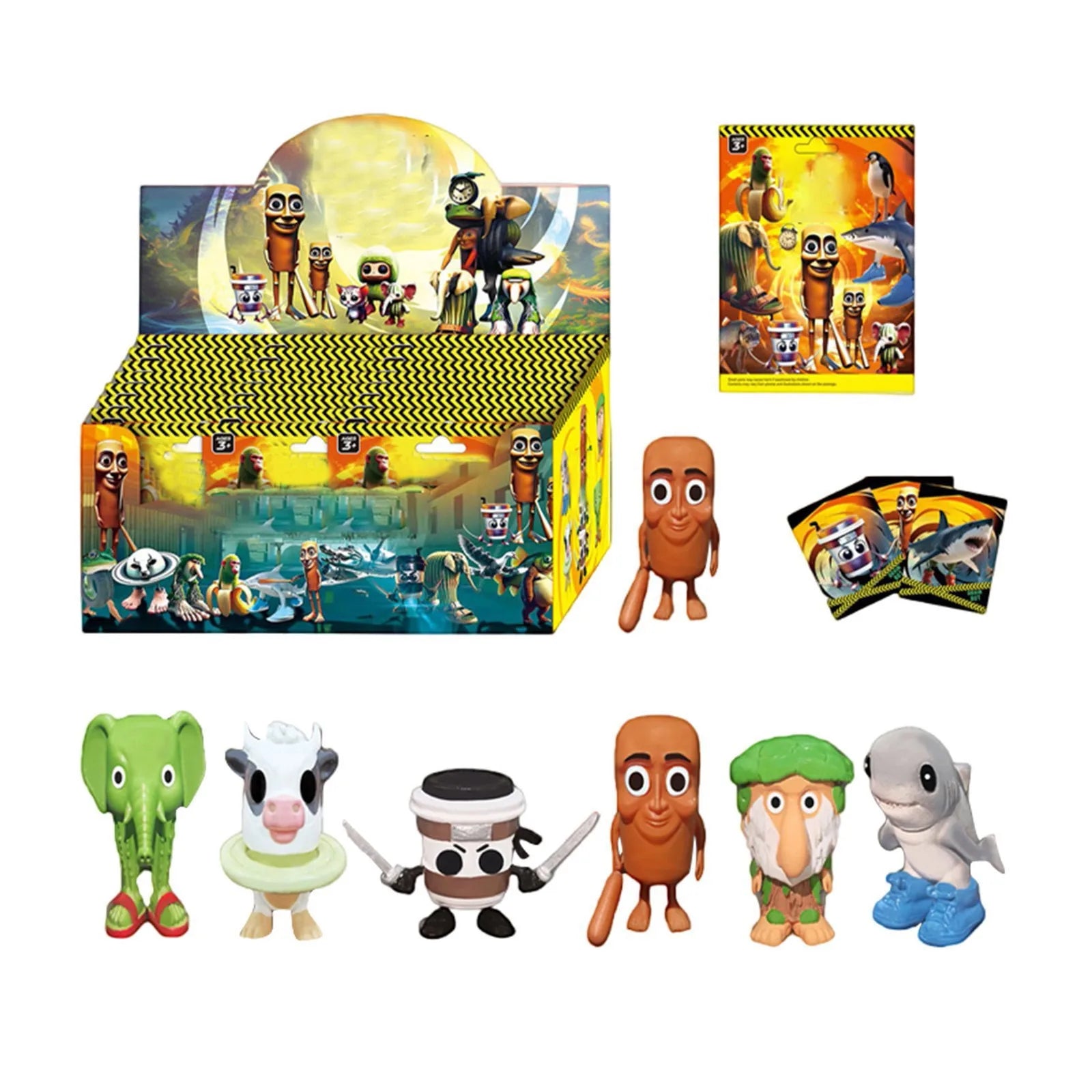 Mystery Box Italian Brainrot - set de 24 de figurine