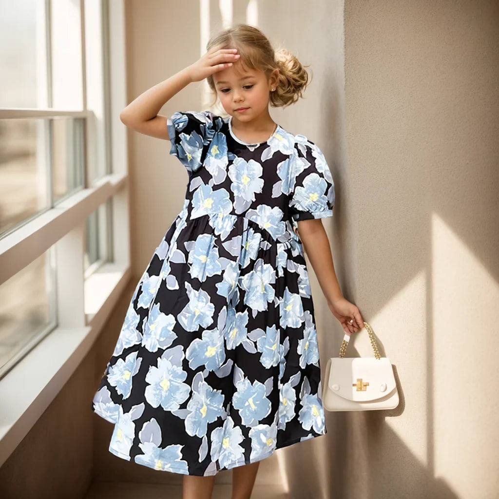 PetitBeauty™ Fete Rochie elegantă cu flori - mai multe variante